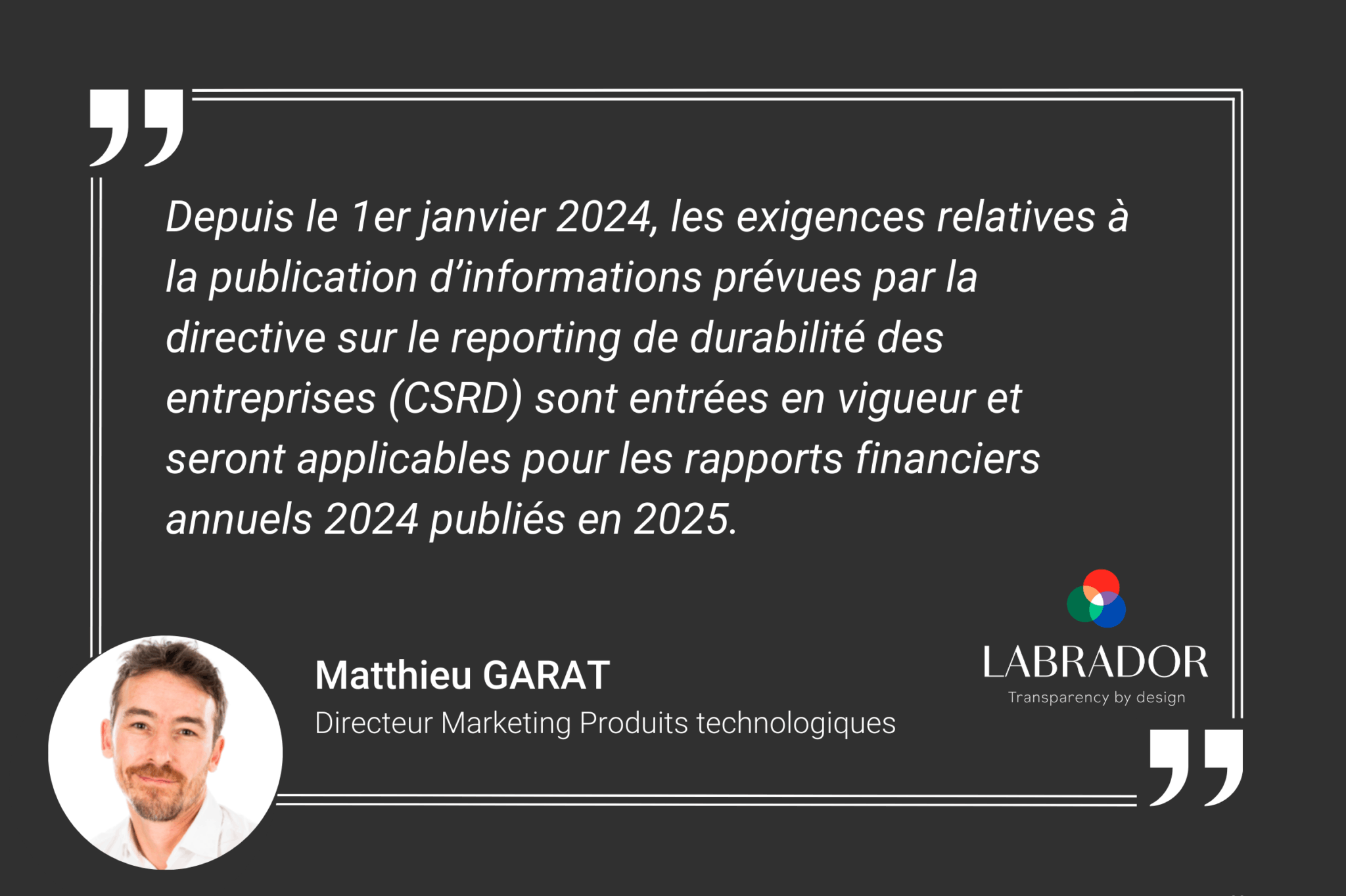 La structure de l’information ESG doit être pensée pour le digital ...